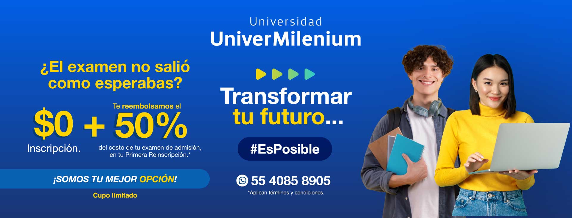 Bienvenido - Universidad UniverMilenium
